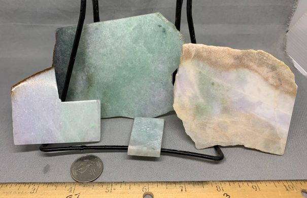 Jadeite Lot 2 - Japanese or Burmese Slabs - Online Rock Shop: Genesis ...