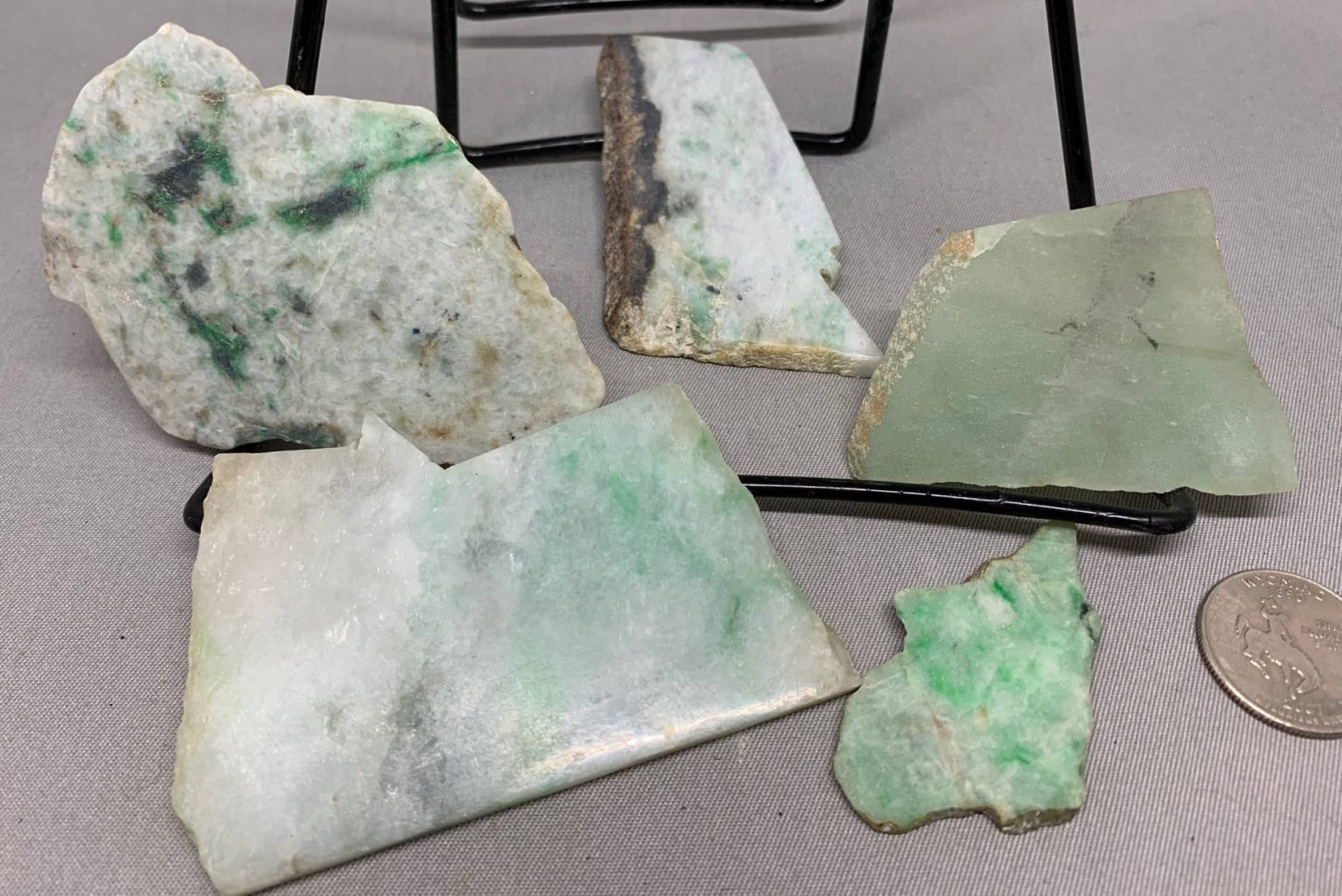 Jadeite Lot 5 – Japanese or Burmese Slabs
