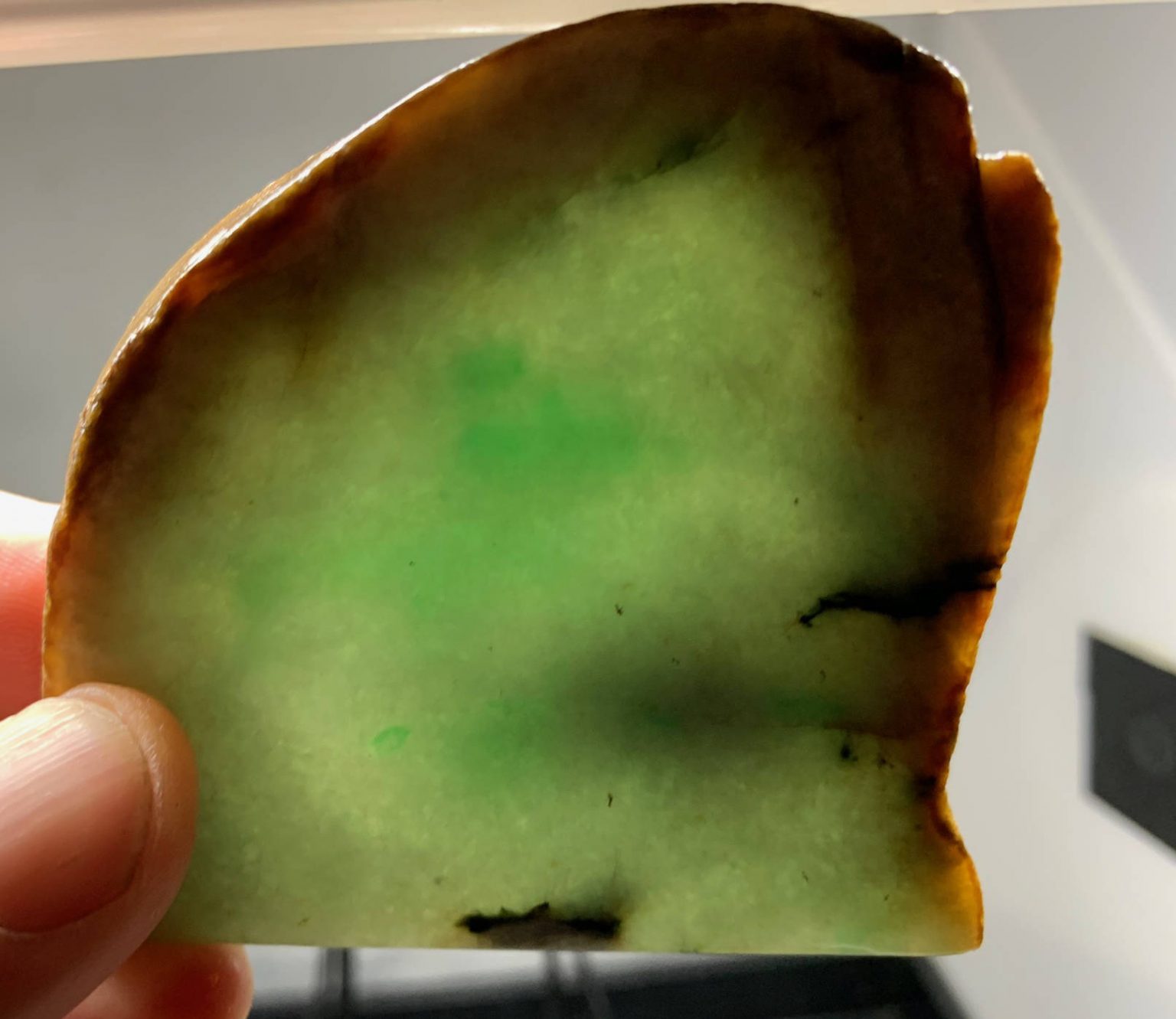 Jadeite Lot 5 - Japanese or Burmese Slabs - Online Rock Shop: Genesis ...